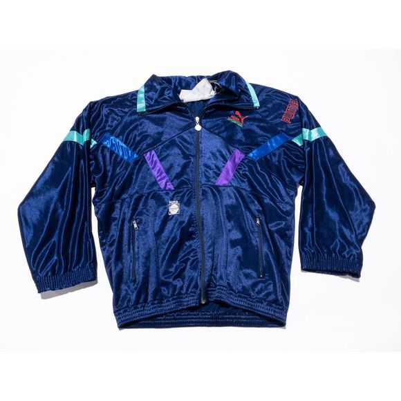 Puma | Jackets & Coats | Vintage Puma International Track Jacket Mens ...